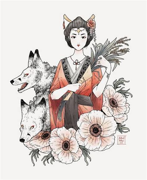 Inari The Godgoddess Of Prosperity Rice And Agriculture
