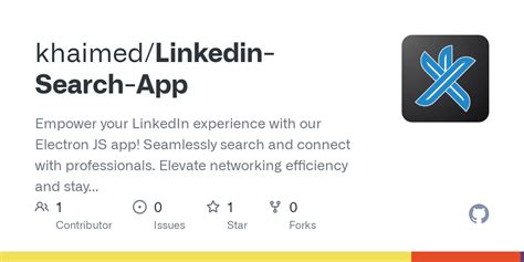 Github Khaimed Linkedin Search App Empower Your Linkedin Experience