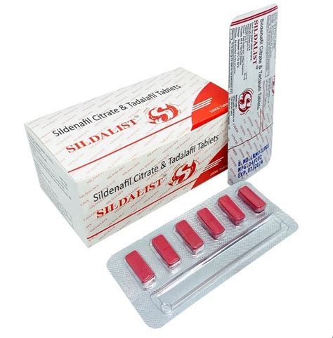Sildenafil Citrate And Tadalafil Tablets 100 Mg At ₹ 37 5 Strip In Mumbai