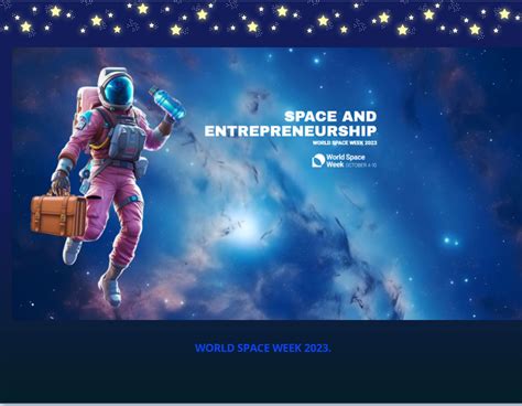 World Space Week 2023 Svjetski Tjedan Svemira U Našoj školi