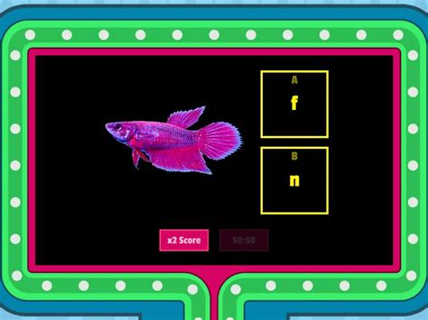 FIS Letter Sound Consonants Gameshow Quiz