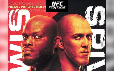 Ufc Fight Night Lewis Vs Spivak Fight Card News Result