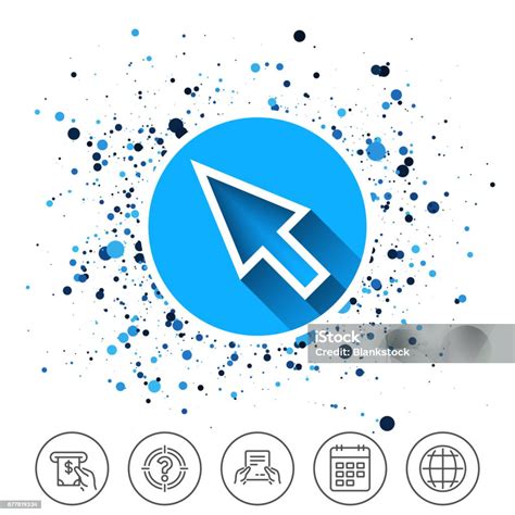 Mouse Cursor Sign Icon Pointer Symbol Stock Illustration Download Image Now Arrow Symbol