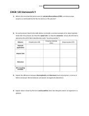 Engr Hw Docx Name Engr Homework What Is The More