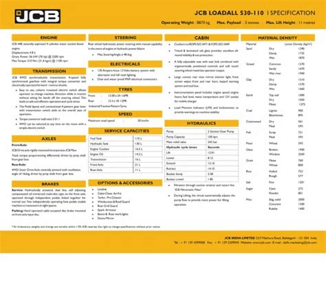 Jcb Telehandler Rental Services Loadall 530 110 At Best Price In Bengaluru