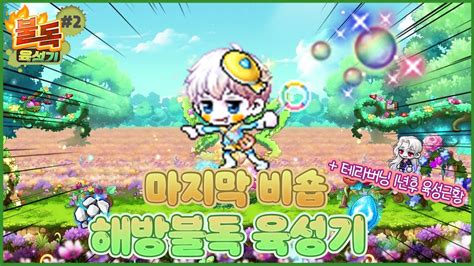 메이플 리마스터 이후 불독 제자리사냥 비숍 정리하고 자전 준비 해방불독 육성기2 Youtube