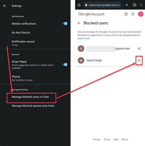 How To Unblock Someone On Google Chat