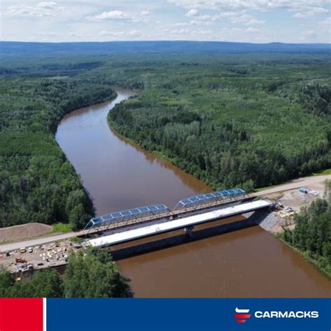 Carmacks Enterprises On Linkedin Carmacks Bridgereplacement Infrastructuredevelopment