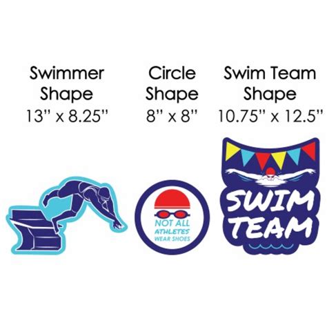 Big Dot Of Happiness Making Waves Swim Team Lawn Decor Outdoor