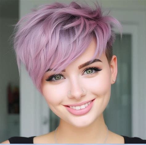 Solve Whispy Long Bangs With A Shaved Side Pixie Nice Shades Jigsaw
