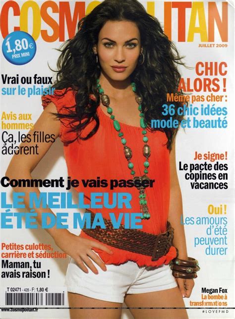 Covers Of Cosmopolitan France With Megan Fox 958 2009 Magazines