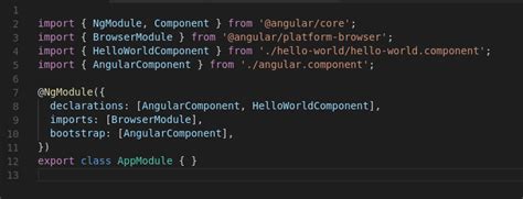 Individual Module For Each Single Component · Issue 87 · Angular