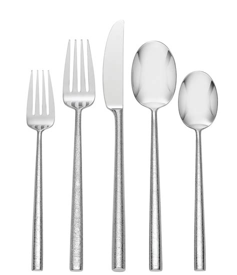 Oneida Summit 20 Piece Stainless Steel Flatware Set Dillards
