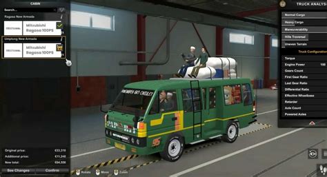 Mitsubishi Ragasa Umplung ELF V2 American Truck Simulator Mod