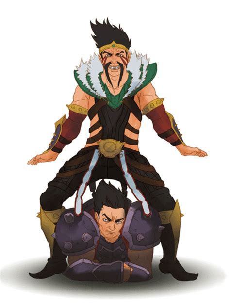 Darius And Draven Gangnam Style League Of Legends Fan Art Art Of Lol