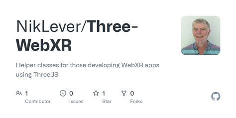 GitHub NikLever Three WebXR Helper Classes For Those Developing
