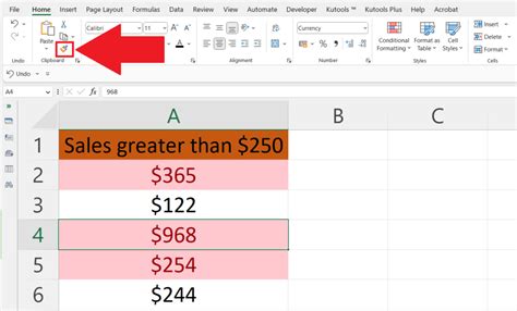 how to apply conditional formatting to multiple sheets in microsoft