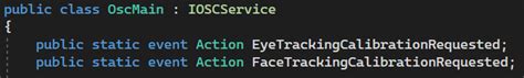 Feature Request Add Eye And Face Calibration Option To UI Issue Benaclejames