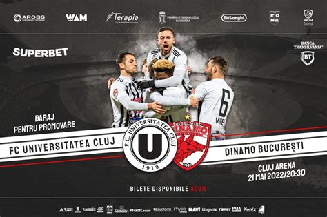 Meci Baraj Fc Universitatea Cluj Dinamo Bucuresti Mai