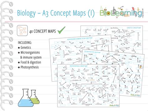 Biology 4x A3 Concept Maps I Ks4 By Anjacschmidt Teaching