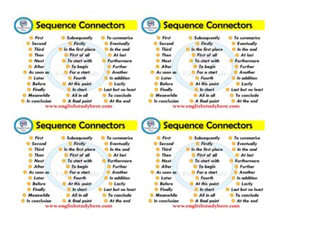 Sequence Connectors Pdf