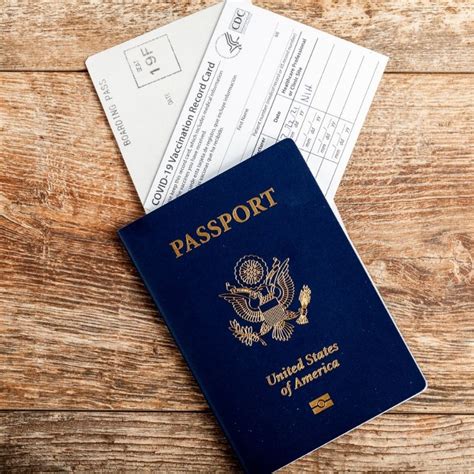 Passport And Cdc Card Travel Off Path