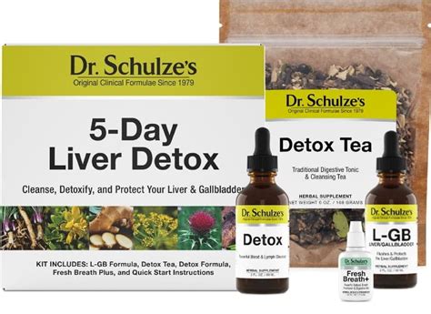 5 Day Liver Detox Program Dr Schulzes Liver Cleanse