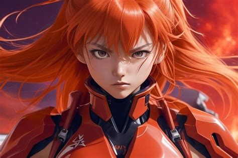 Premium AI Image The Photo Of Asuka Langley Soryu