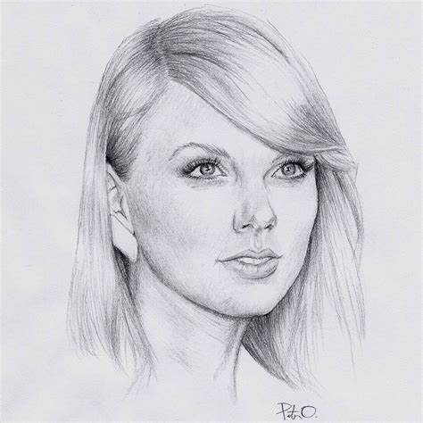 How To Draw Taylor Swift Face Surrealist Drawing Techniques