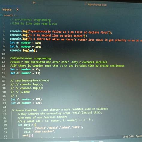 Maria Karim On Linkedin Coding Async Sync Arrowfunctions Callbacks Javascript Typescript