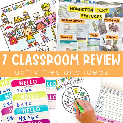 7 Classroom Review Activities And Ideas Create Inspire Teach