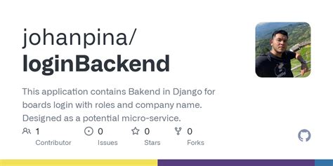 Github Johanpinaloginbackend This Application Contains Bakend In Django For Boards Login