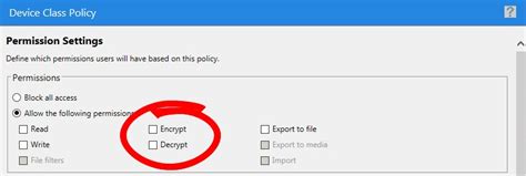 Encryption Scenarios