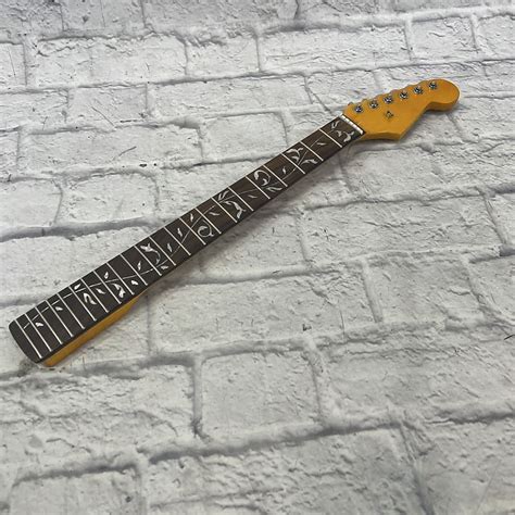 Unknown Tree Of Life Stratocaster Rosewood Neck Reverb
