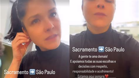 Filha de Samara Felippo decide morar nos EUA aos anos Porta está aberta Pais e Filhos