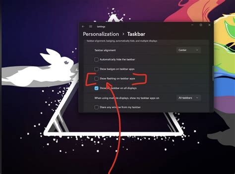 You Can Now Turn Off The Alert When Apps In The Taskbar Microsoft