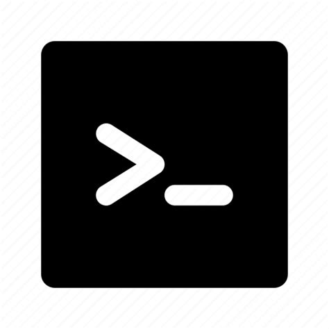 Terminal Icon Download On Iconfinder On Iconfinder