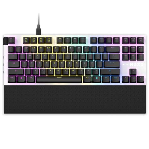 Bàn Phím Cơ NZXT Function Tenkeyless White