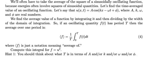 solved we ll often have to take the average of the square of