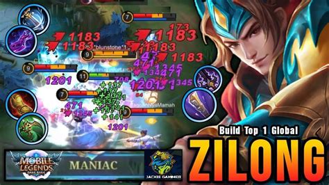 Zilong Op Gameplay Zilong Crazy Critical Damage Zilong Ultimate