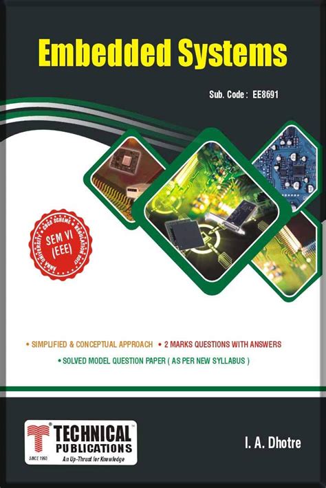 Embedded Systems For Anna University R17 Cbcs Vi Eee Ee8691 Books