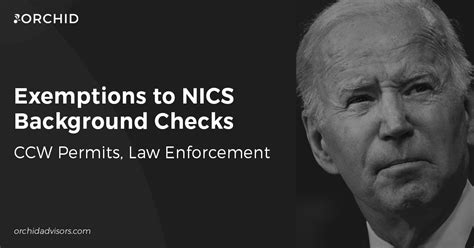 Zero Tolerance Protection Exemptions To Nics Background Checks