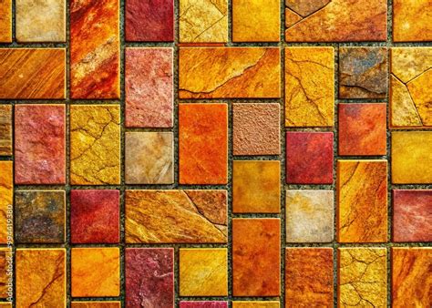 Ilustración De Stock Seamless Tileable Floor Texture With Natural Stone