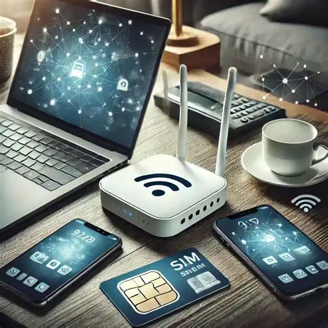 📶 Mobile Router With Sim Card Flexible Internet 🌍 Everywhere You Go