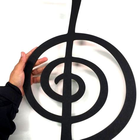 Aplique De Parede Mdf Chokurei Reiki Cho Ku Rei 65cm Elo7