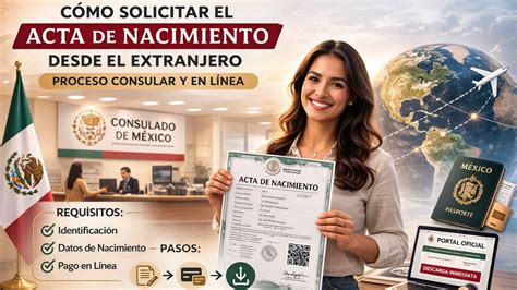 Acta De Nacimiento Trámites Gob Mx 2026 Acta De Nacimiento