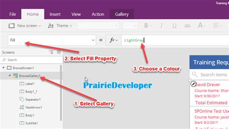 microsoft powerapps configure your data cards to look like data cards