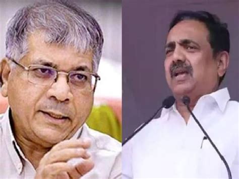 Jayant Patil Attack Prakash Ambedkar Maha Vikas Aghadi Politics Vs