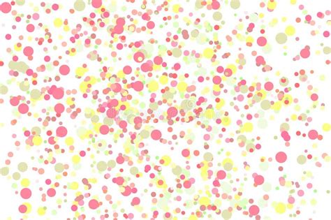 Light Multicolor Background Colorful Vector Texture With Circles Splash Effect Banner Stock