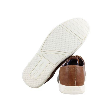 Ben Sherman Presley Oxford Bnm00109 Mens Brown Leather Lifestyle Sneak